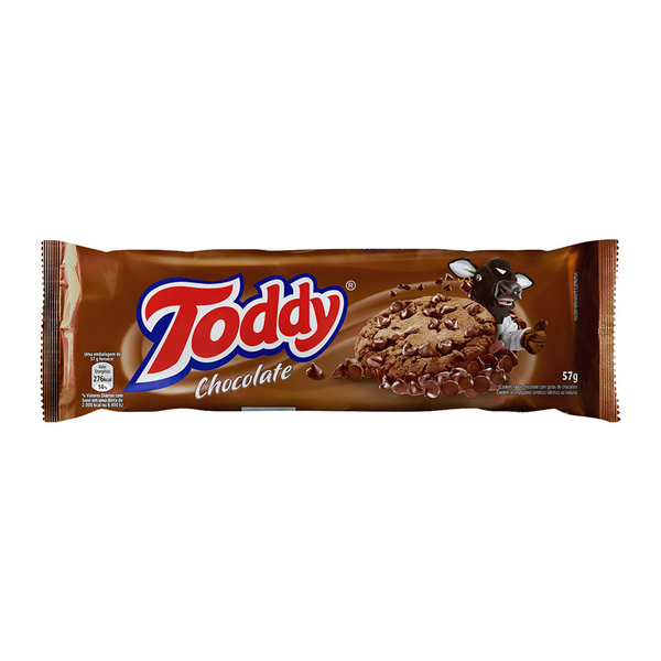Biscoito Toddy Cookies Chocolate 57g | Koch Supermercado