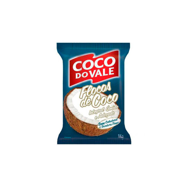 Coco Ralado Coco Do Vale Flocos Pacote 1kg | Super Koch
