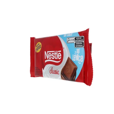 Andorinha Hiper Center - Chocolate Barra Nestle Classic Ao Leite 80g