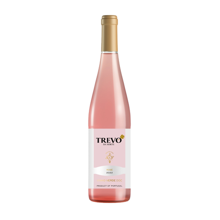Vinho Rosé Português Verde Trevo da Sorte 750 Ml | Super Koch