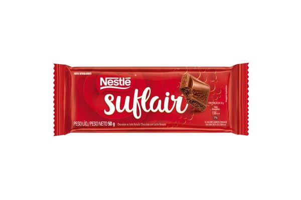 Chocolate Nestle Suflair 50g Preto | Hiperbom Supermercados
