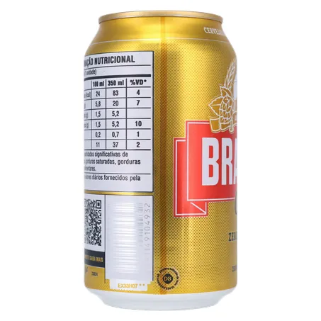 Andorinha Hiper Center - Cerveja Brahma Zero Lata 350ml