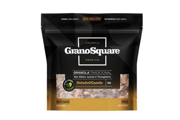 Granola Grano Square Melado e Canela 200g | Super Koch