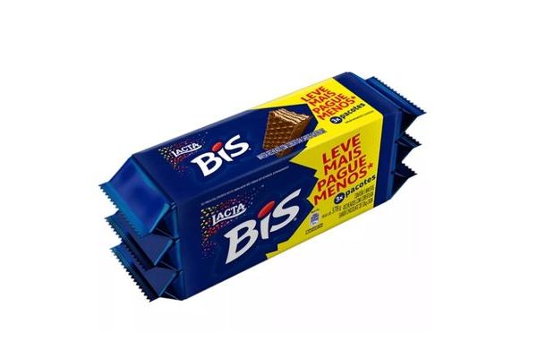 Prado Supermercados LTDA - Chocolate Lacta Bis Pack C/ 3un 100.8g