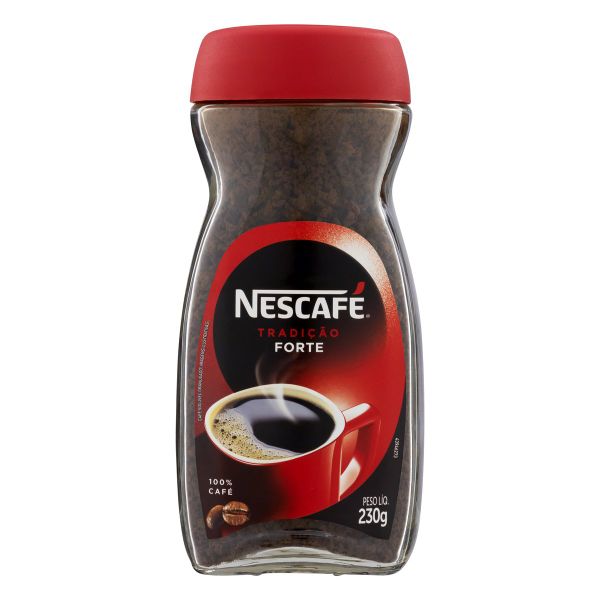 Café Solúvel Granulado Forte Nescafé Tradição Vidro 230g | Supermercado ...
