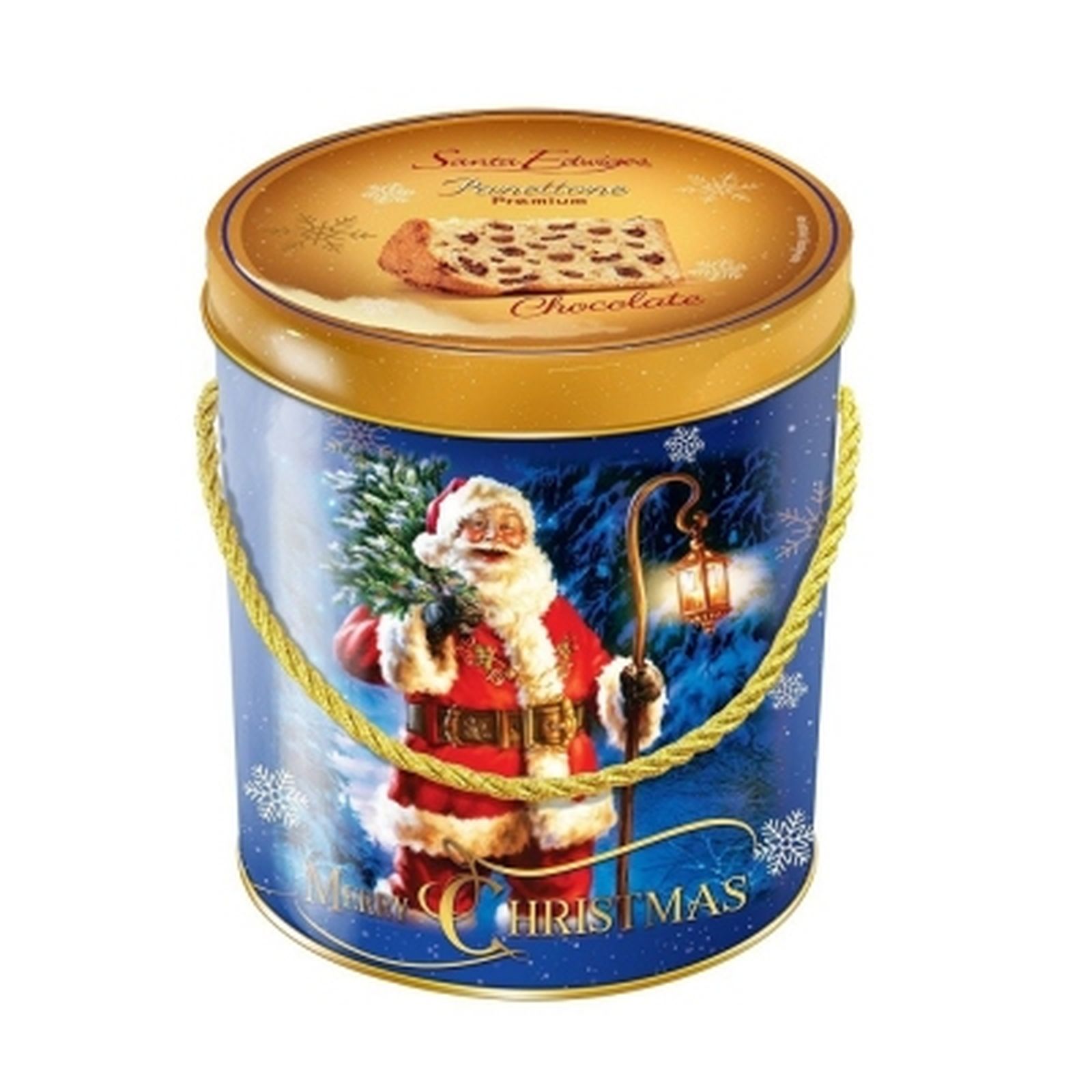 Panetone Santa Edwiges Premium Chocolate Lata 400g | Miller Supermercados