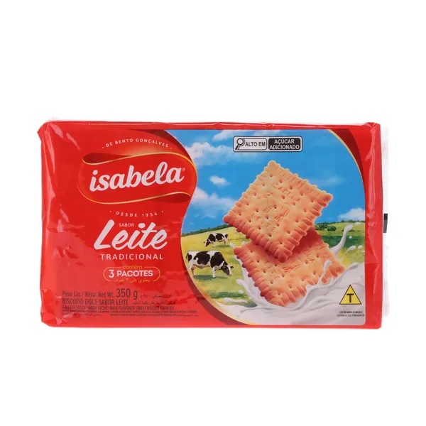 Biscoito Isabela Leite Tradicional 350g | Super Koch