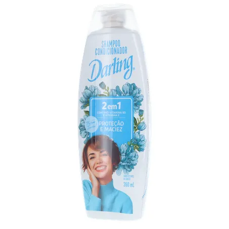 Shampoo Darling 2x1 Frasco Com 350ml | Super Koch