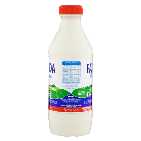Vila das frutas - Leite Pasteurizado Fazenda Magro 1l