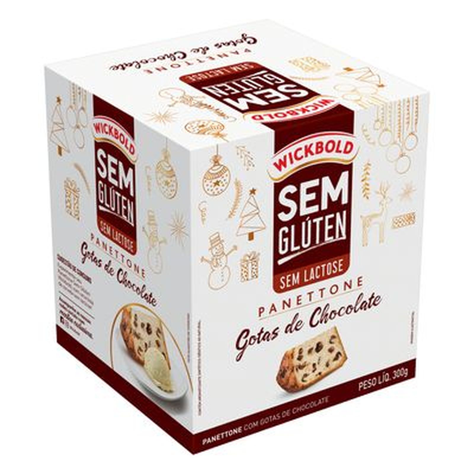 Panettone Wickbold Frutas Sem Glúten e Lactose 300g | Andorinha Hiper ...