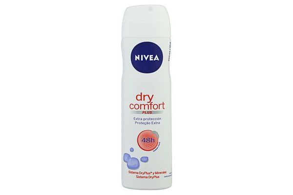 Super Kern - Antitranspirante Aerosol Nivea Dry Comfort Plus Frasco ...