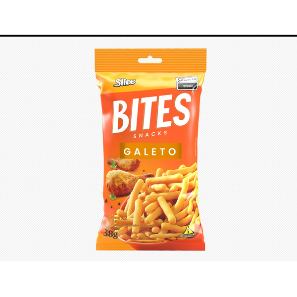 Salgadinho Slice Bites Galeto 38g | Super Koch