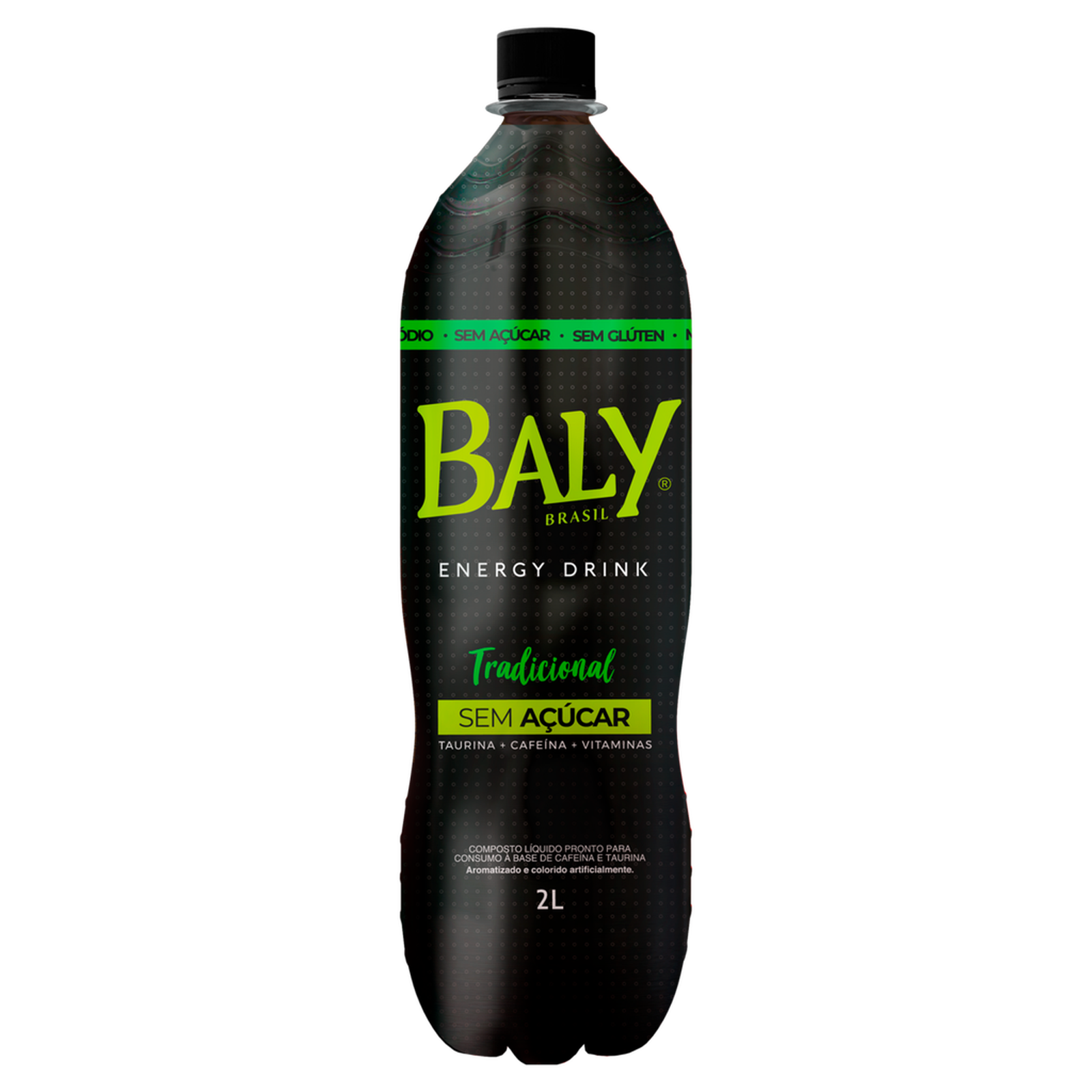 Energético Tradicional Zero Açúcar Baly Garrafa 2l | Hippo Supermercados