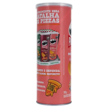 Andorinha Hiper Center - Batata Chips Pringles Pizza Portuguesa 105g