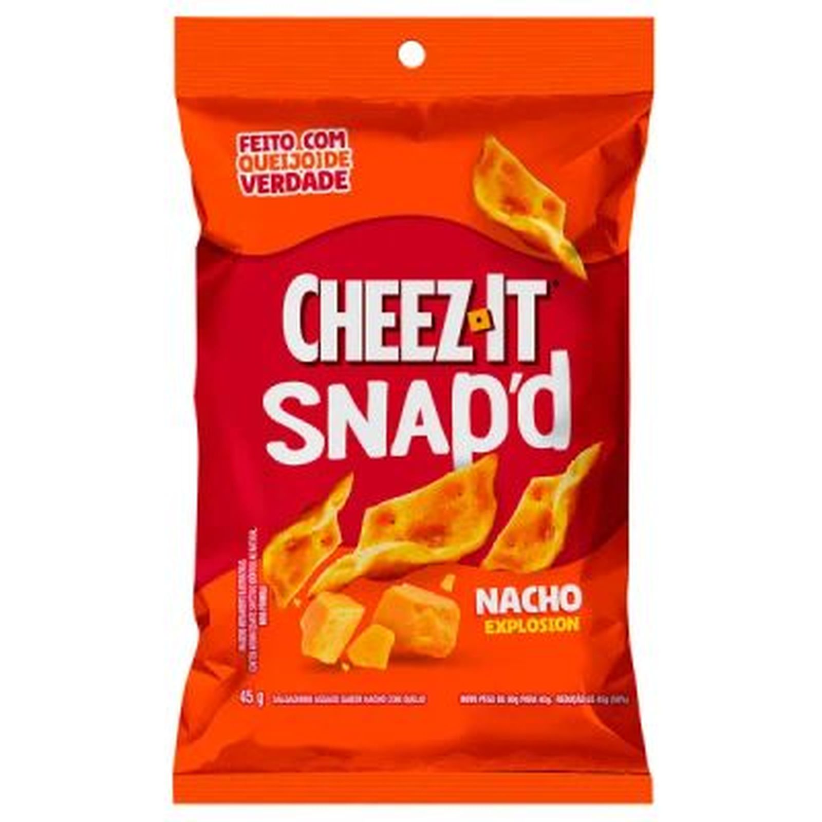 Snack Cheez It Snapd Pacote Com 45g Nacho Explosion | Super Koch