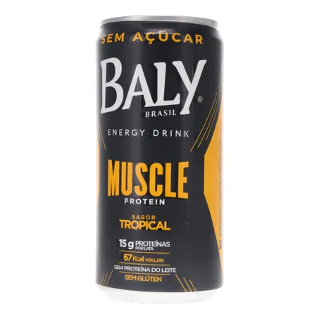 Energético Baly Muscle Protein Tropical Sem Açúcar 250ml | Koch ...