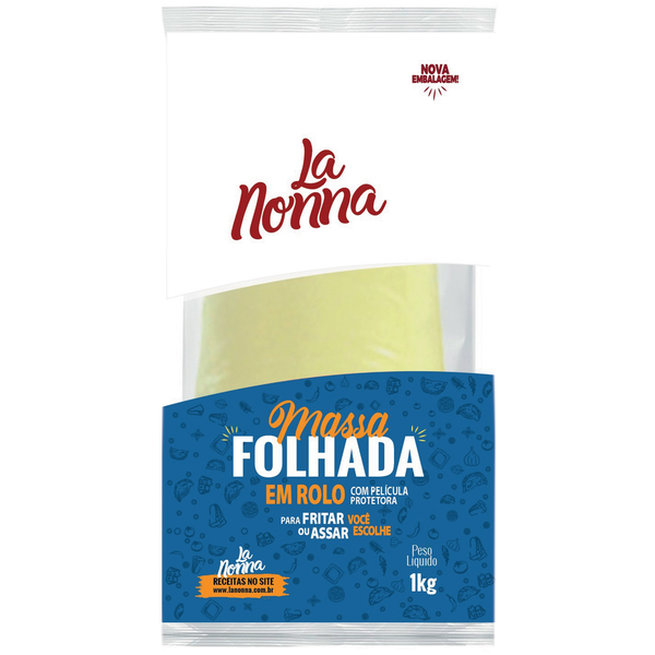 Massa Folhada Em Rolo La Nonna 1kg | Super Koch