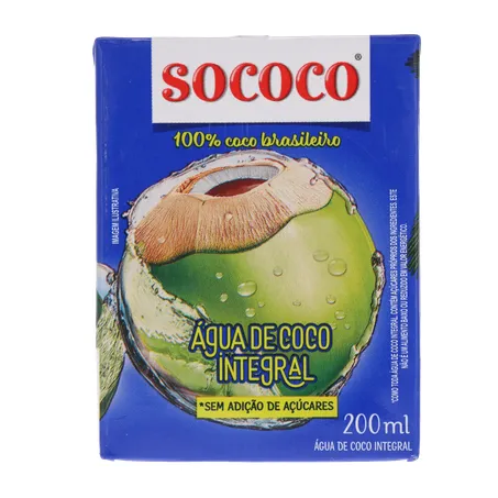 Vila das frutas - Água de Coco Integral Sem Adição de Açúcar Sococo ...