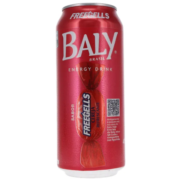 Energético Baly Energy Drink Cereja Lata 473ml | Super Koch