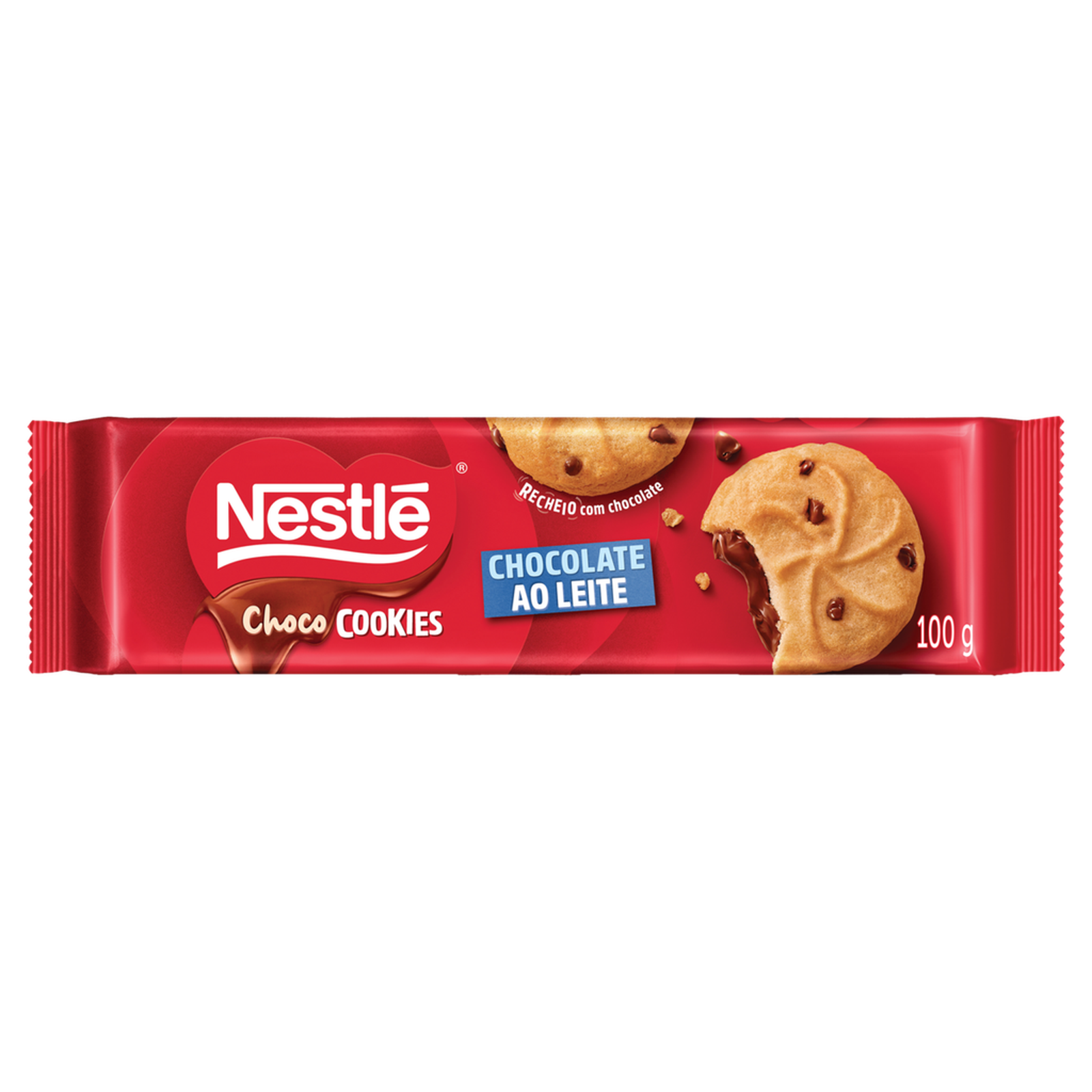Biscoito Nestlé Choco Cookie Chocolate Ao Leite 100g | Super Koch