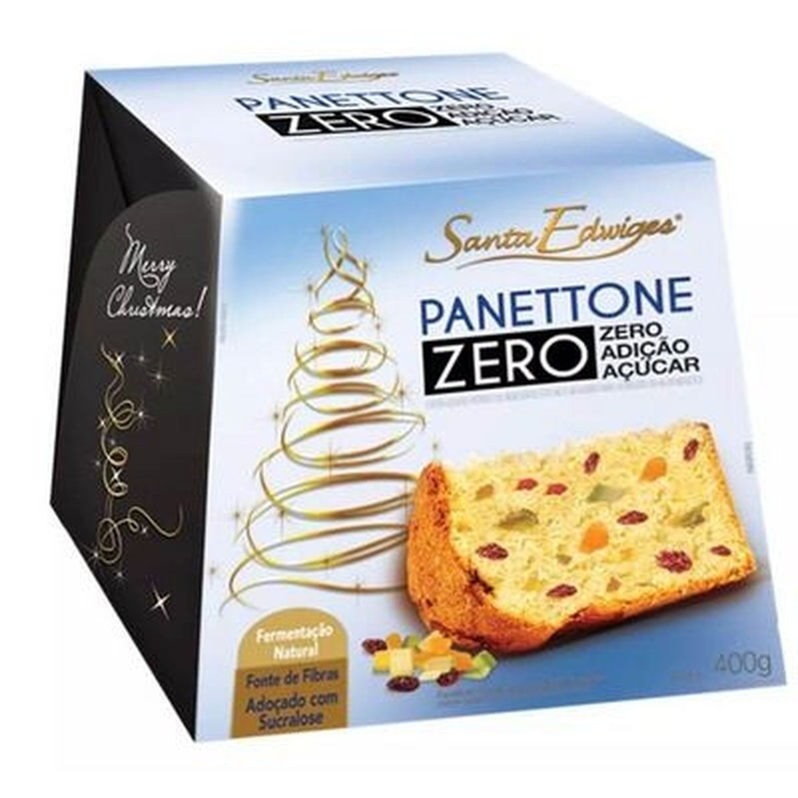 Panetone Santa Edwiges Zero Frutas 400g | Miller Supermercados