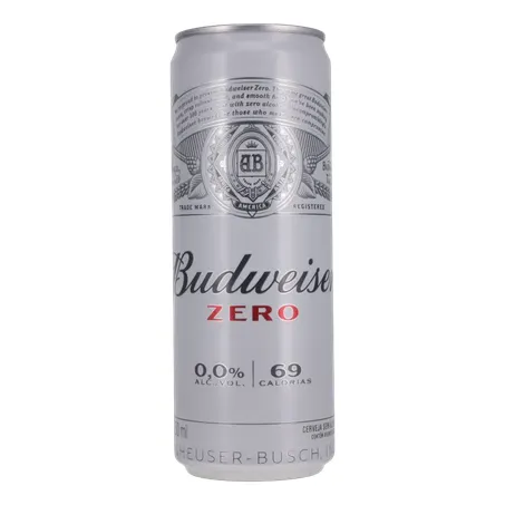 Cerveja Budweiser Zero Lata 350ml | Andorinha Hiper Center