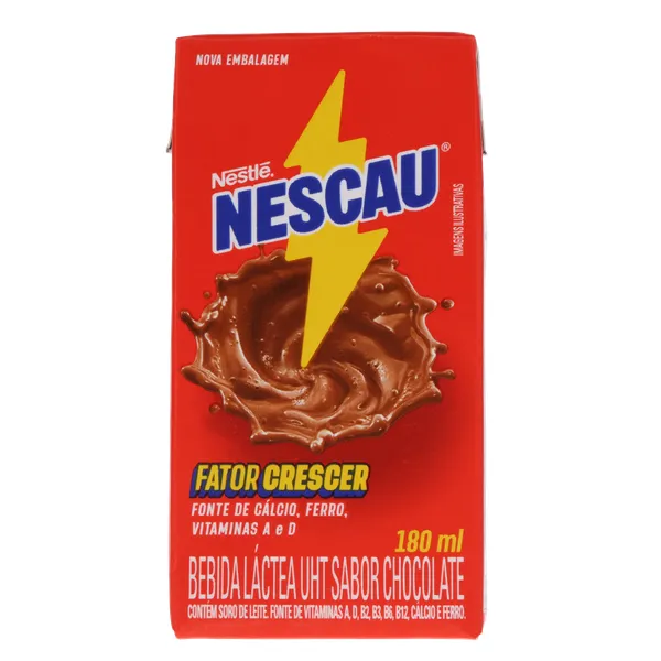 Bebida Láctea Nescau 180ml | Koch Supermercado