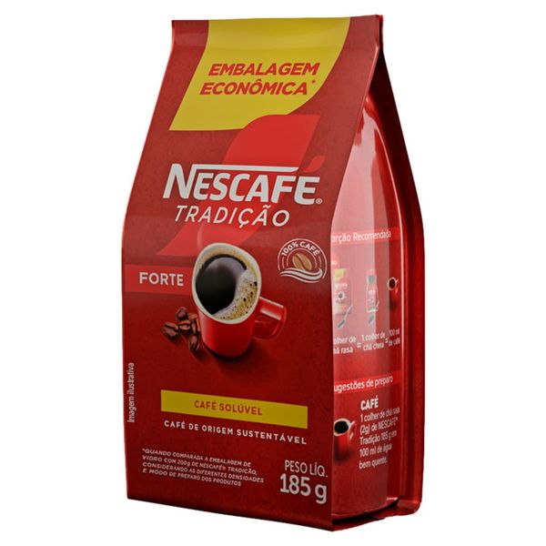 Machadão Atacadista - Café Nescafé Solúvel Tradição Forte 185g