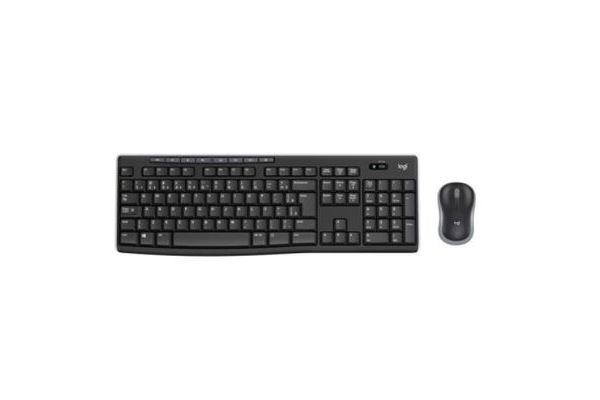 Poupe-me - Teclado e Mouse Sem Fio Logitech Mk270 Preto