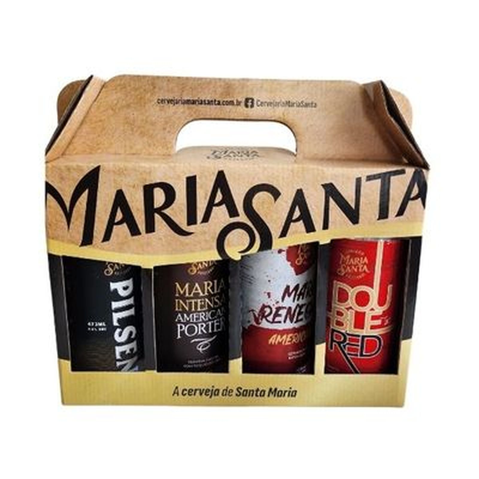 Beltrame Supermercados - Kit Cerveja Maria Santa 4 Latas 473ml