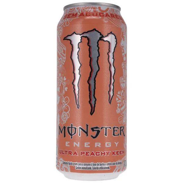 Bebida Energética Monster 473ml - Ultra Peachy - Lata | Condor