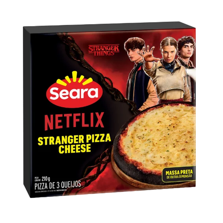 Machadão Atacadista - Pizza Seara 3 Queijos Netflix 210g