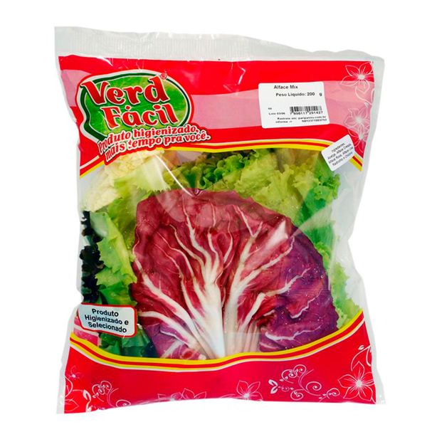 Alface Mix Verd Fácil Pacote 200g | Super Koch