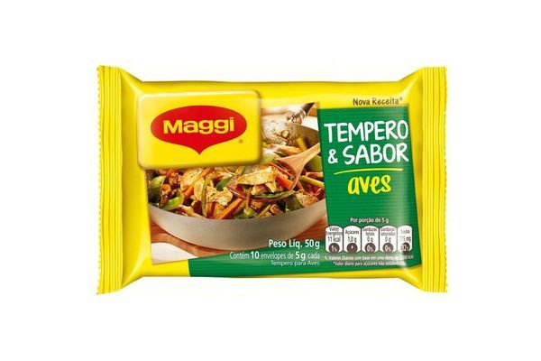 Tempero e Sabor Maggi Para Aves 50g | Supermercados Gomes