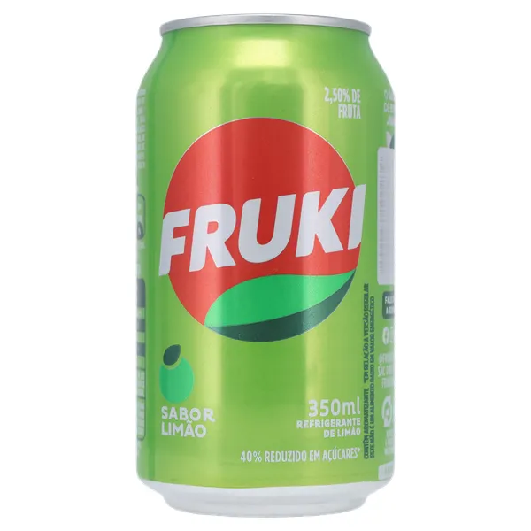 Bebida Fruki Sabor Limão Lata 350ml | Supermercado Guanabara S.A.
