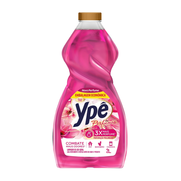 Limpador Perfumado Ypê Perfumes Doce Vida 2l | Super Koch