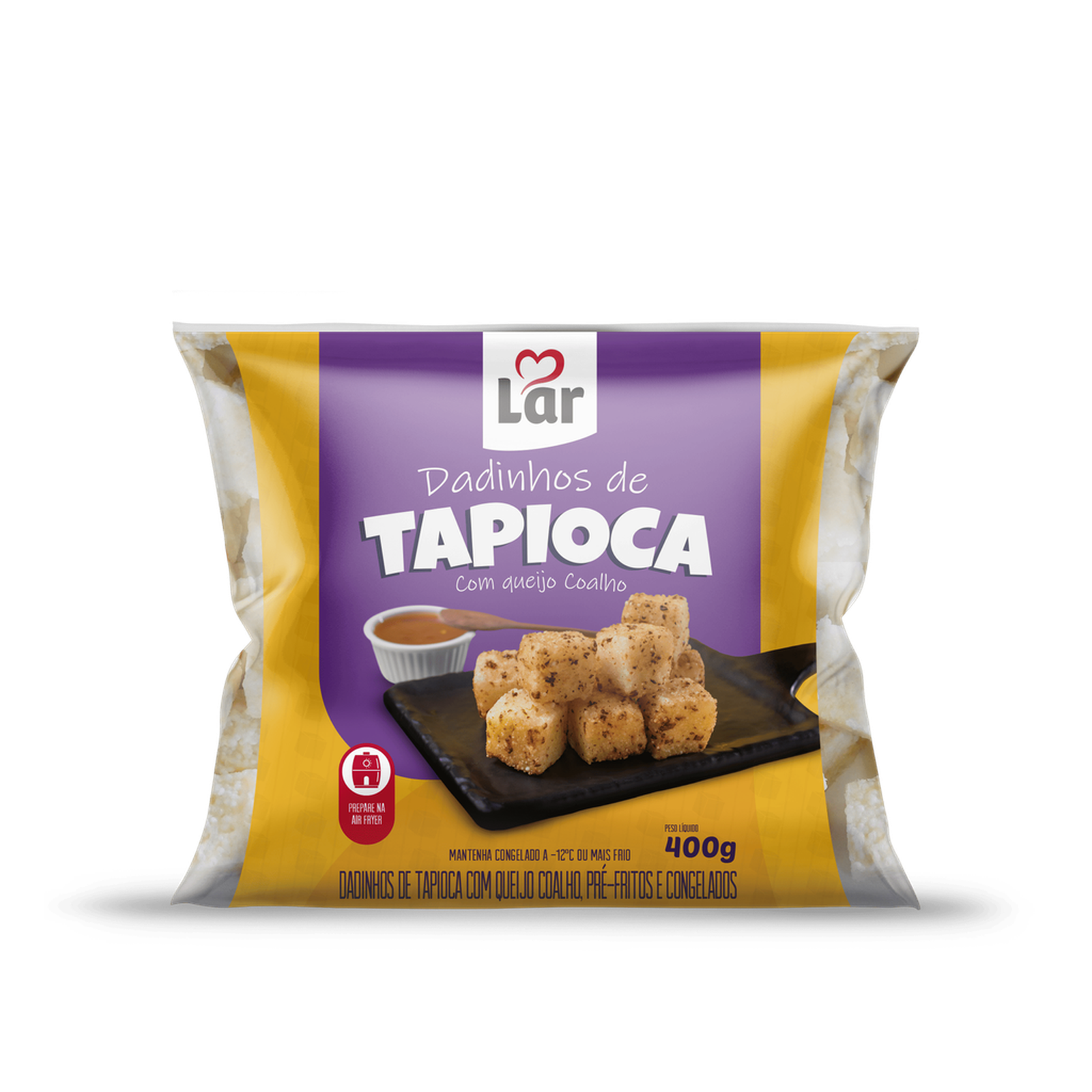 DADINHO DE TAPIOCA TRADICIONAL LAR 400G