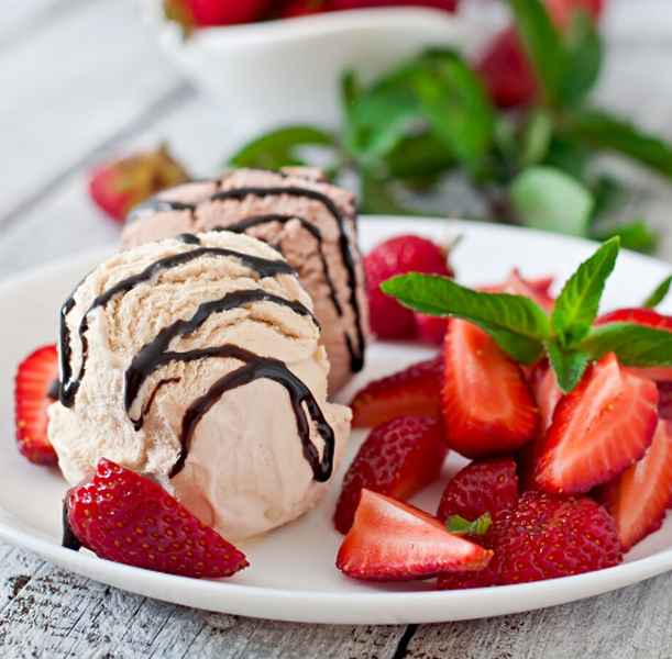 Naturvida Mercado Saudável - Sorvete Natural de Banana e Morango