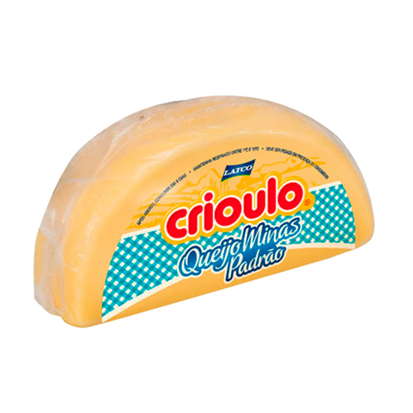 Queijo Crioulo Minas Padrão Meia Lua Kg | Super Koch