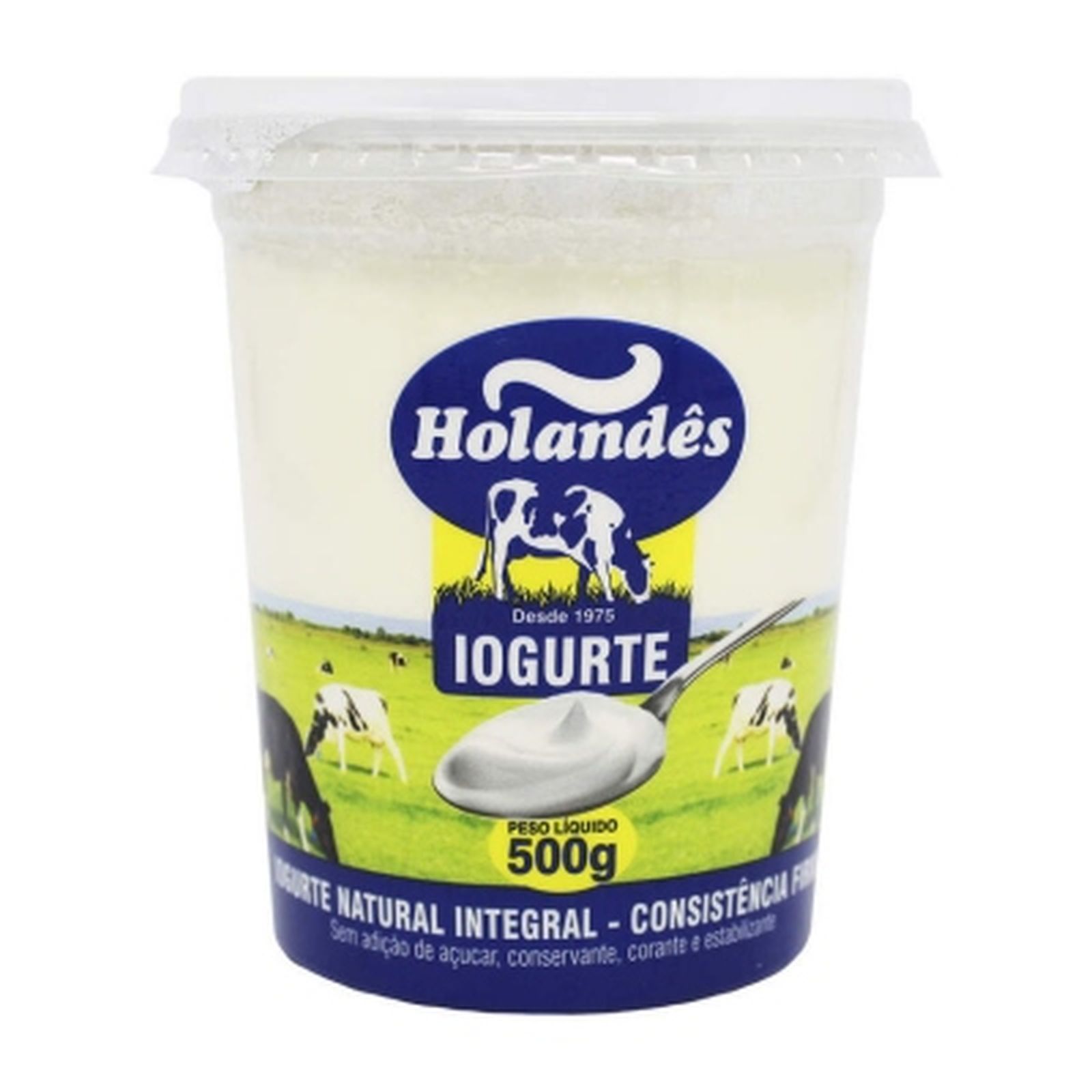 Iogurte Integral Holandês Natural 500g | Super Koch