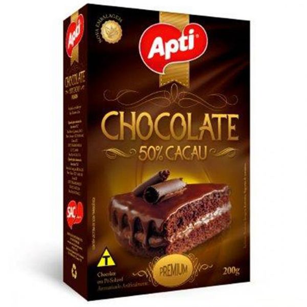 Super Corrêa - Chocolate Em Po 200g Apti 50%cacau