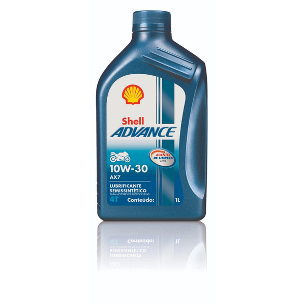 Óleo Lubrificante Shell Advance 4tempos Ax7 Semi 10w30 1l | Super Koch