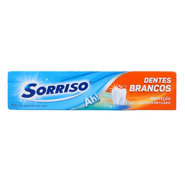 Creme Dental Sorriso Dentes Brancos 90g | Super Koch