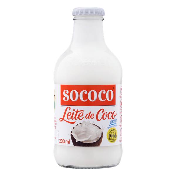 Vila das frutas - Leite de Coco Sococo Light 200ml Pasteurizado ...