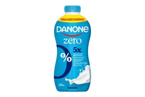 Iogurte Danone 5x Zero 1,200kg | Miller Supermercados