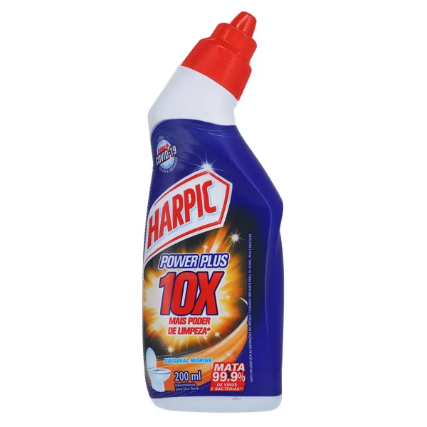 Desinfetante Uso Geral Power Plus Squeeze Harpic 200ml | Super Koch