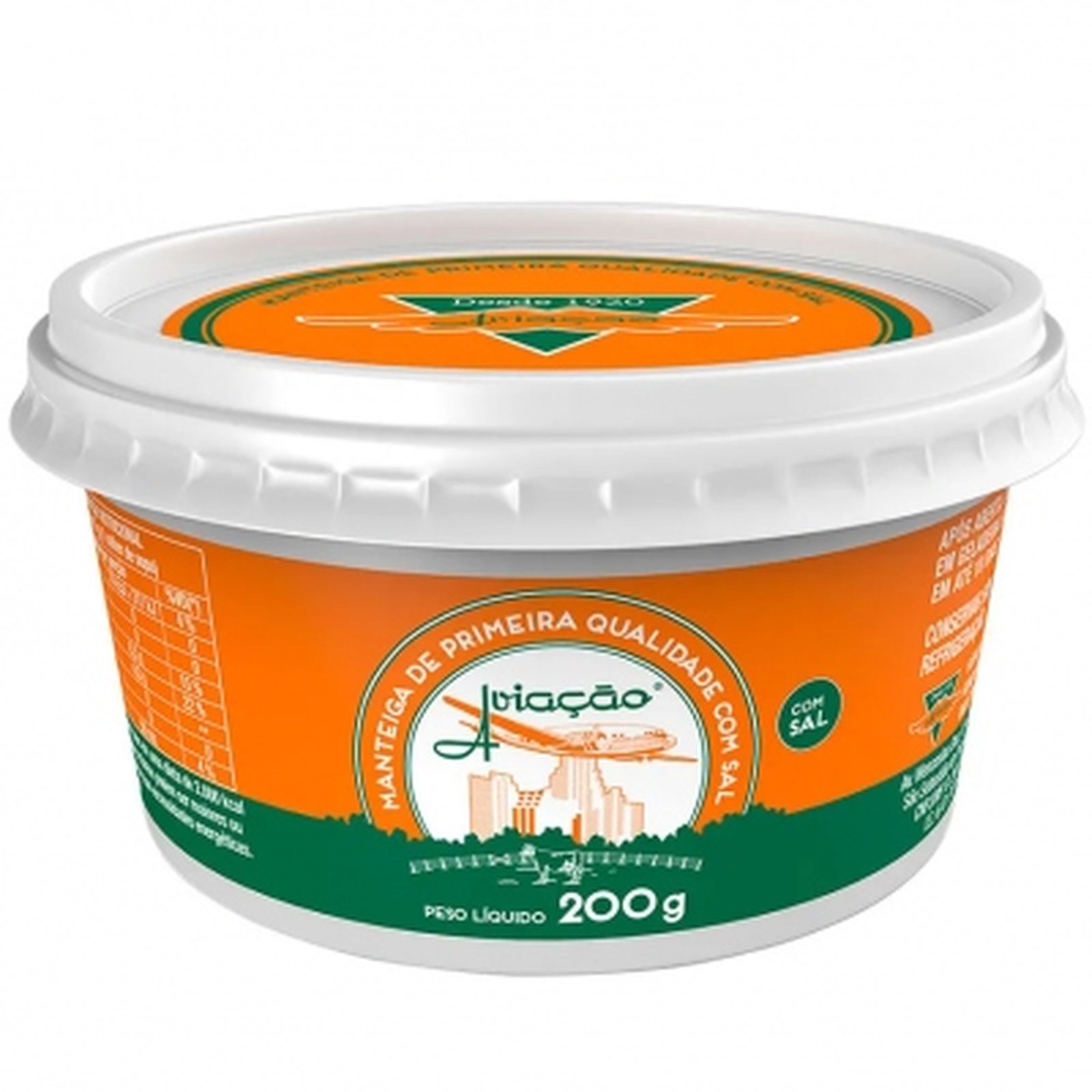 Supermercado Guanabara S.A. - Manteiga Aviacao Com Sal Pote 200g