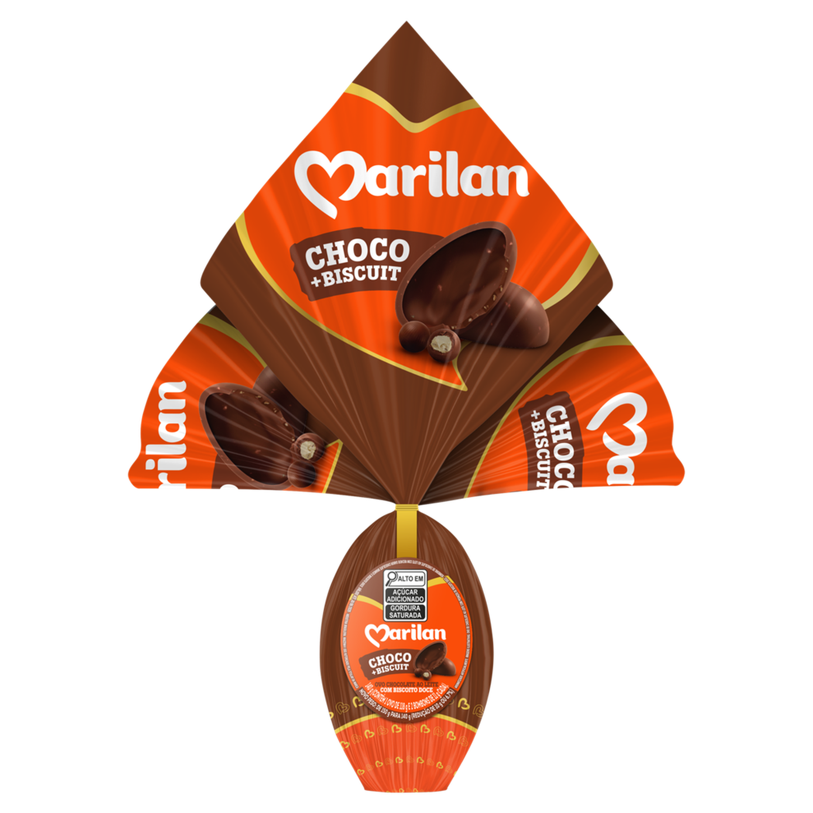 Ovo de Páscoa Marilan Choco Biscuit 140g | Super Koch
