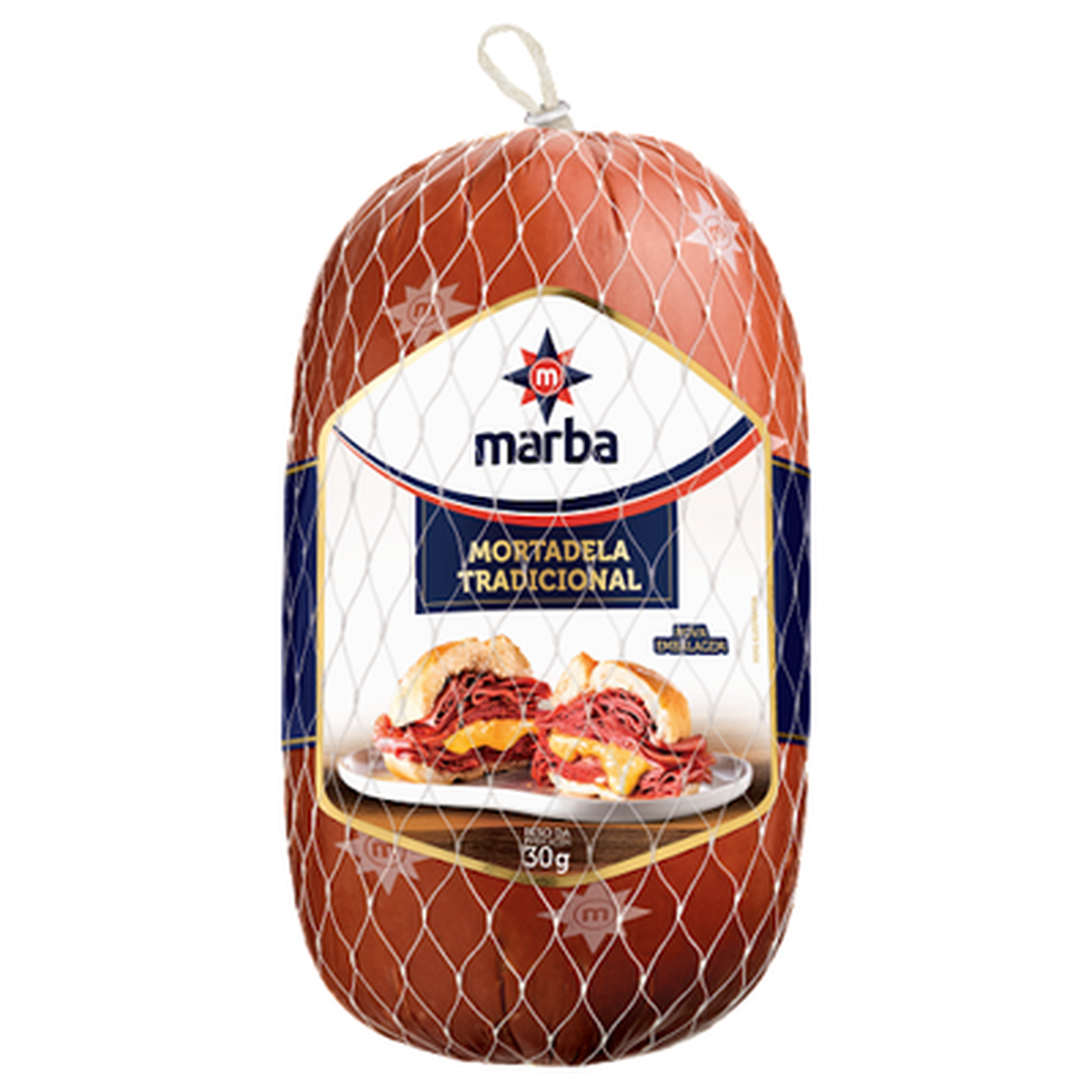 Recanto dos Frios - Mortadela Marba (tradicional) Fatiada Kg