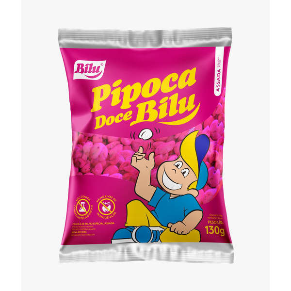 Pipoca Doce Bilu 130g | Koch Supermercado